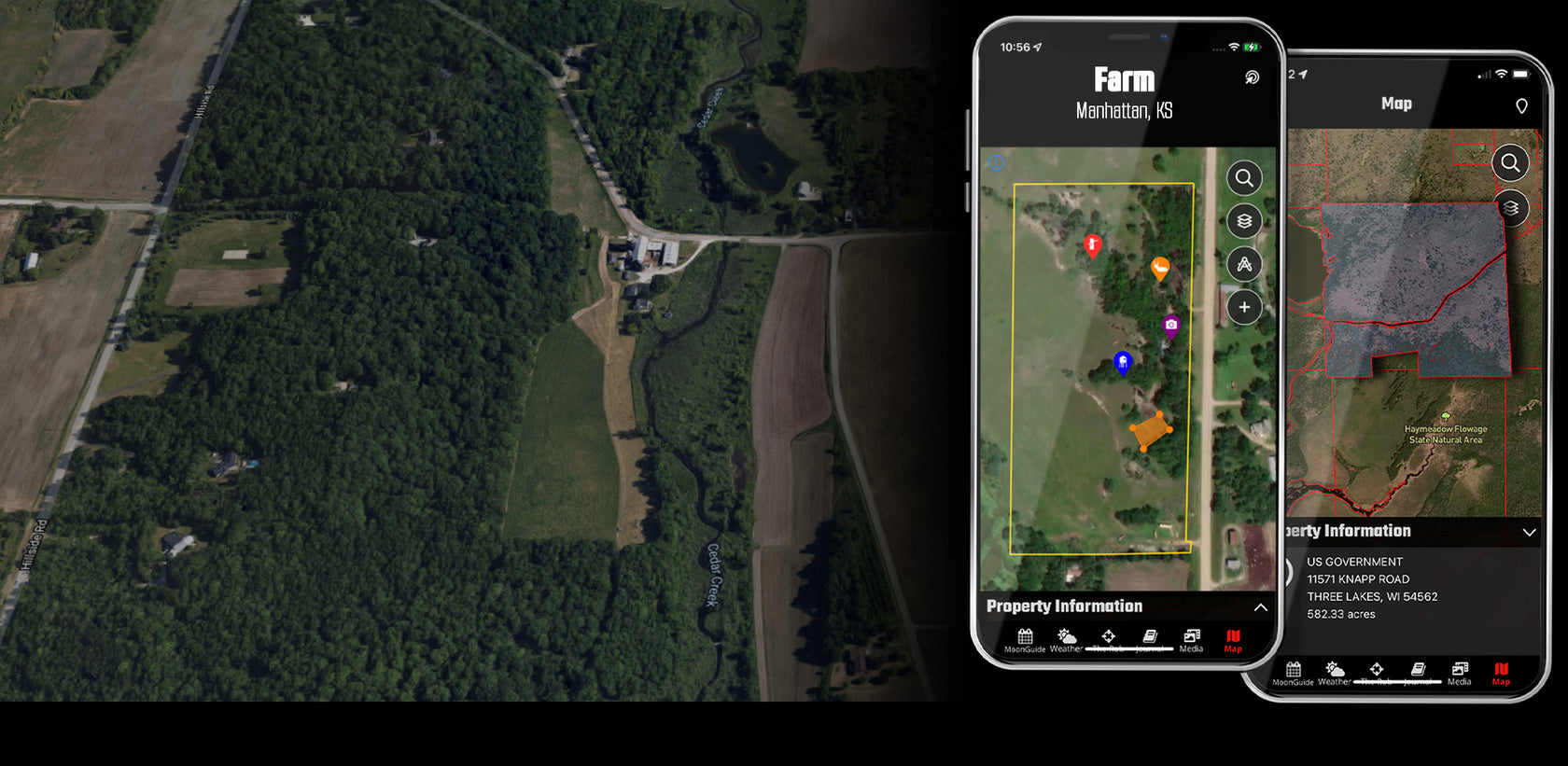 Deer Hunters' Moon Guide - #1 Hunting App with GPS Maps & Moon Data