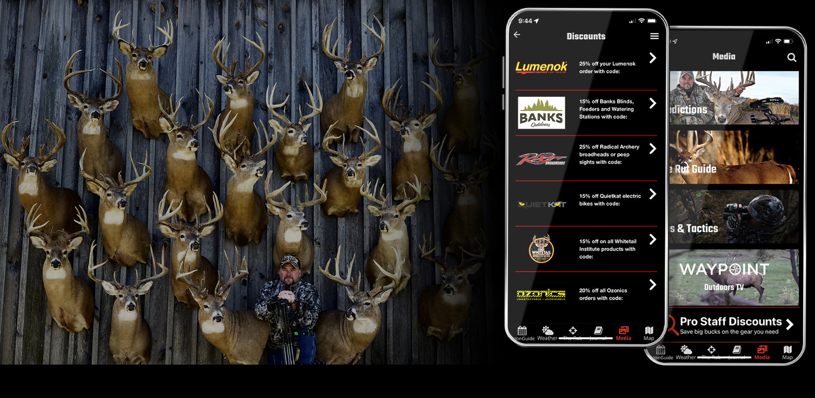 Deer Hunters' Moon Guide - #1 Hunting App with GPS Maps & Moon Data