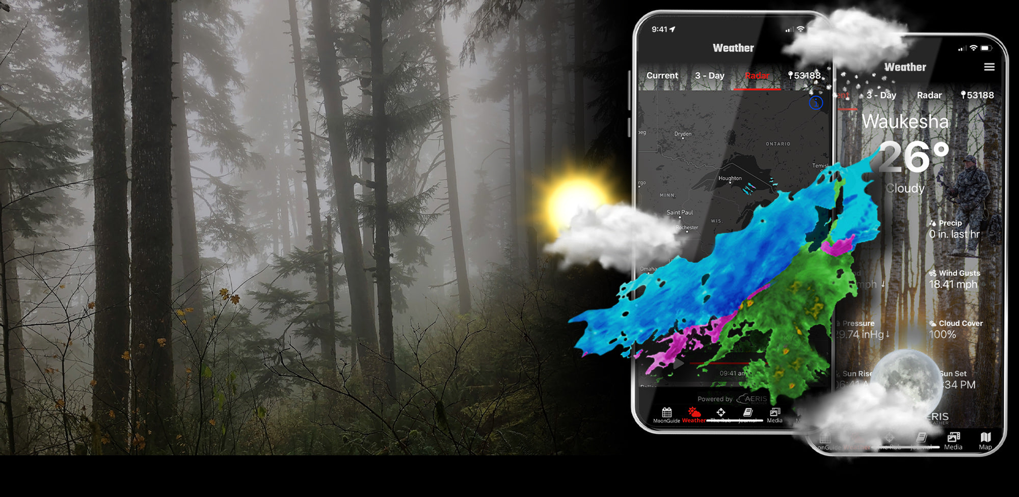 Deer Hunters' Moon Guide - #1 Hunting App with GPS Maps & Moon Data